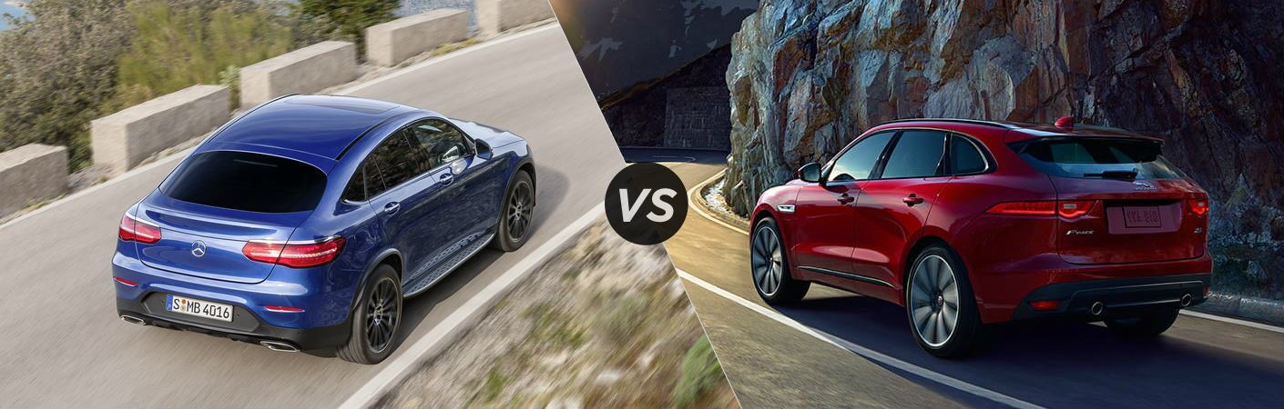 2017 Mercedes-Benz GLC Coupe vs Jaguar F-Pace