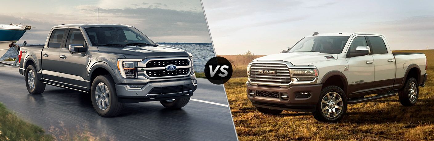 2021 Ford F-250 Super Duty vs 2021 Ram 2500