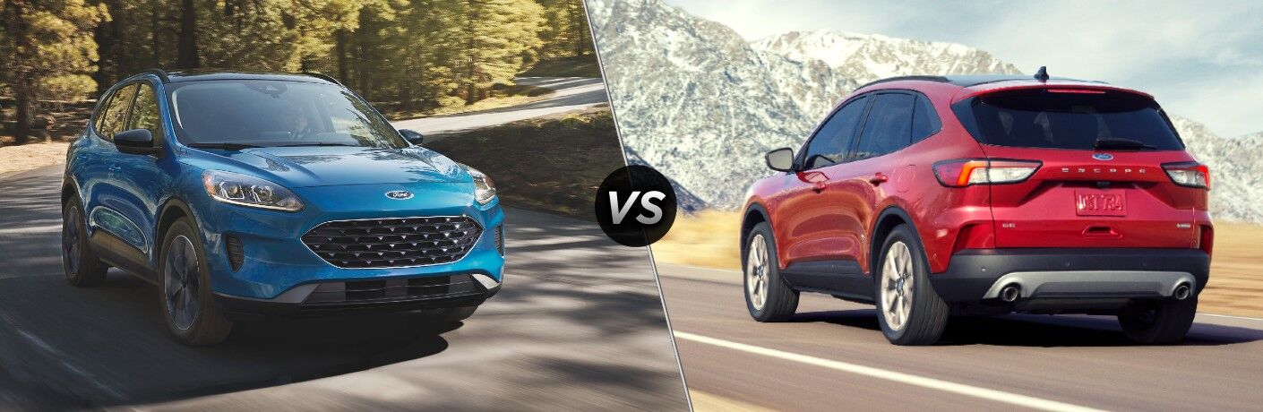 2021 Ford Escape vs 2020 Ford Escape