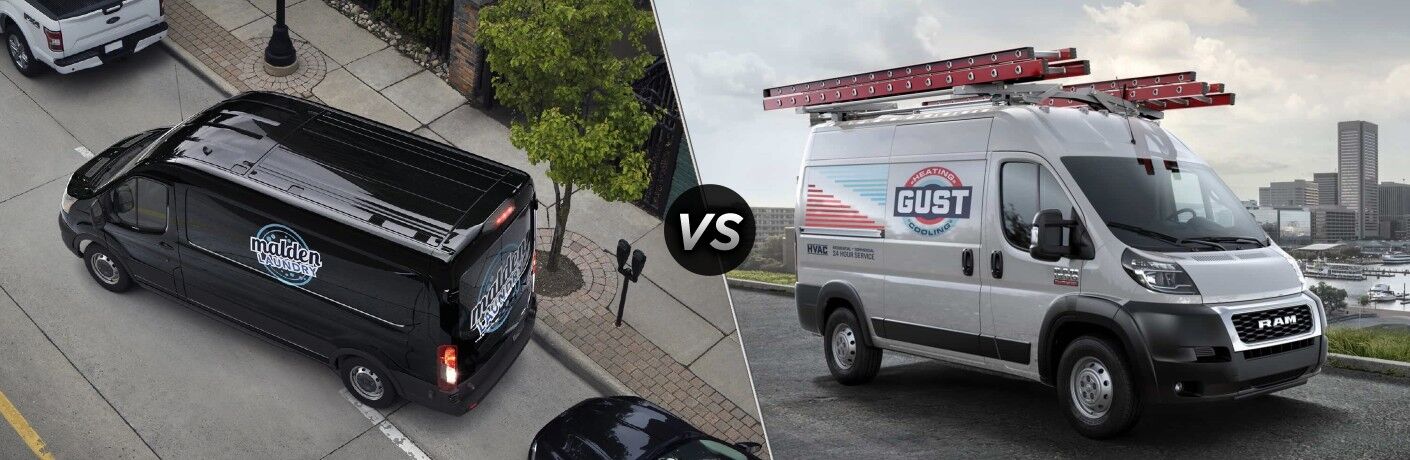 2021 Ford Transit vs 2021 Ram ProMaster