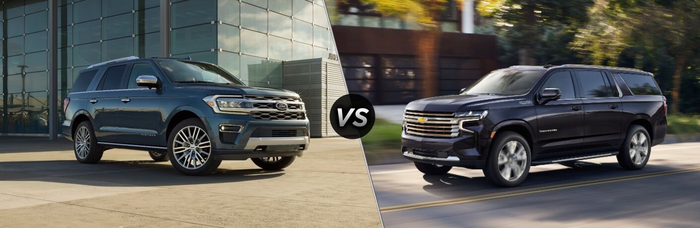 2022 Ford Expedition vs 2022 Chevy Suburban