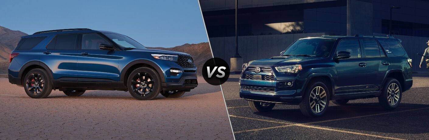 2022 Ford Explorer vs 2022 Toyota 4Runner