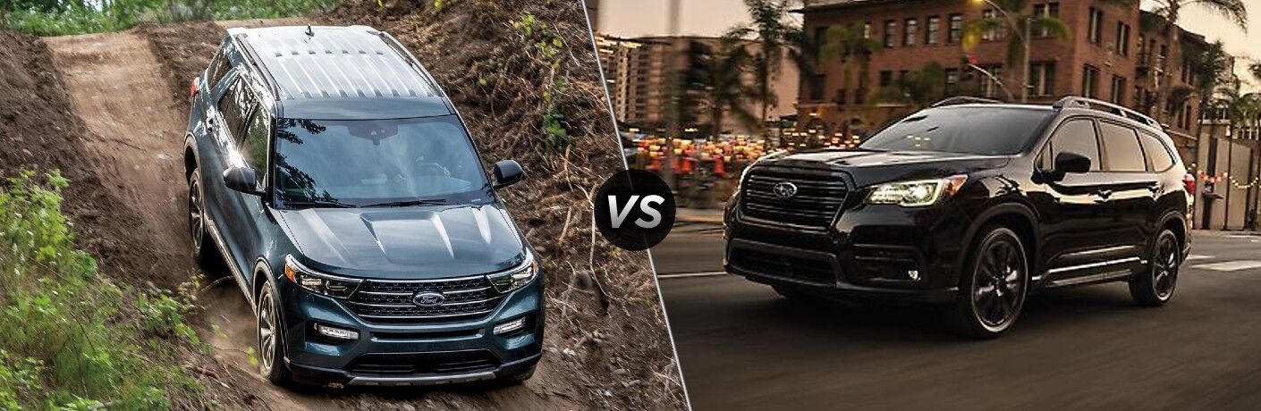 2022 Ford Explorer vs. 2022 Subaru Ascent