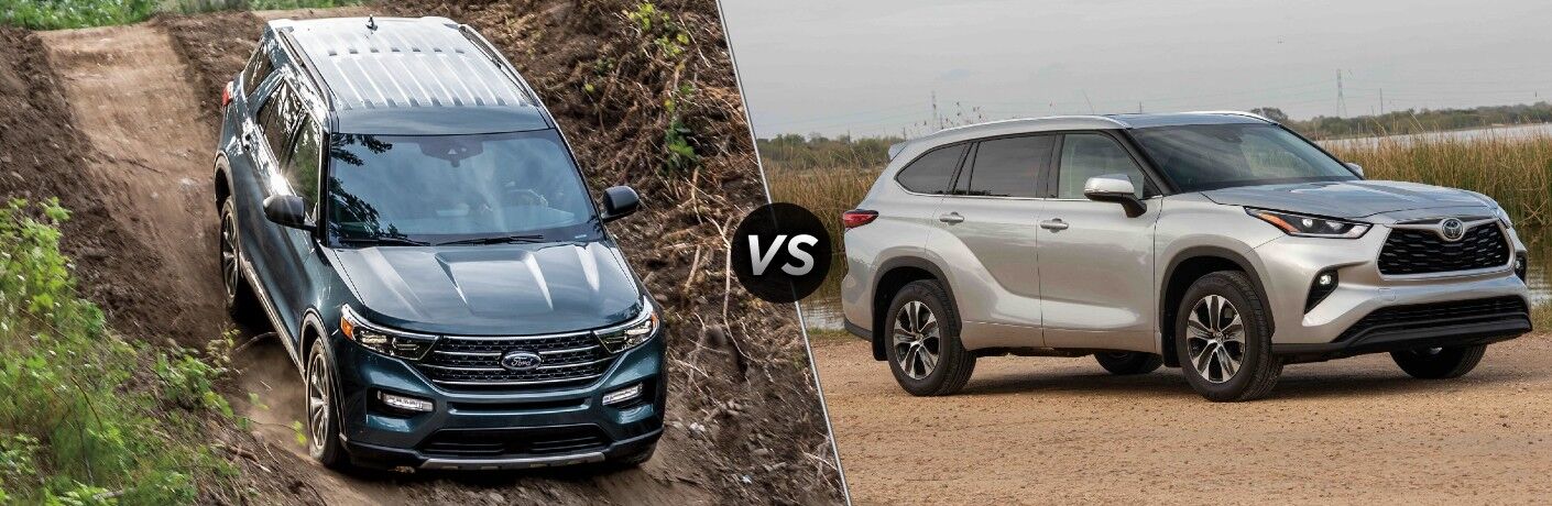 2022 Ford Explorer vs. 2022 Toyota Highlander
