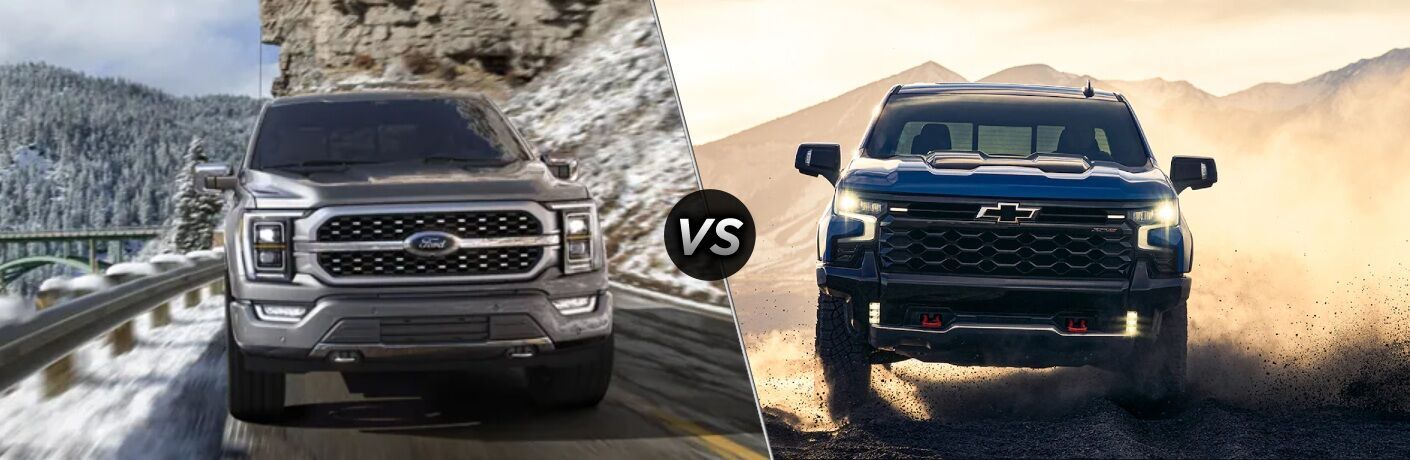 2022 Ford F-150 vs. 2022 Chevy Silverado 1500