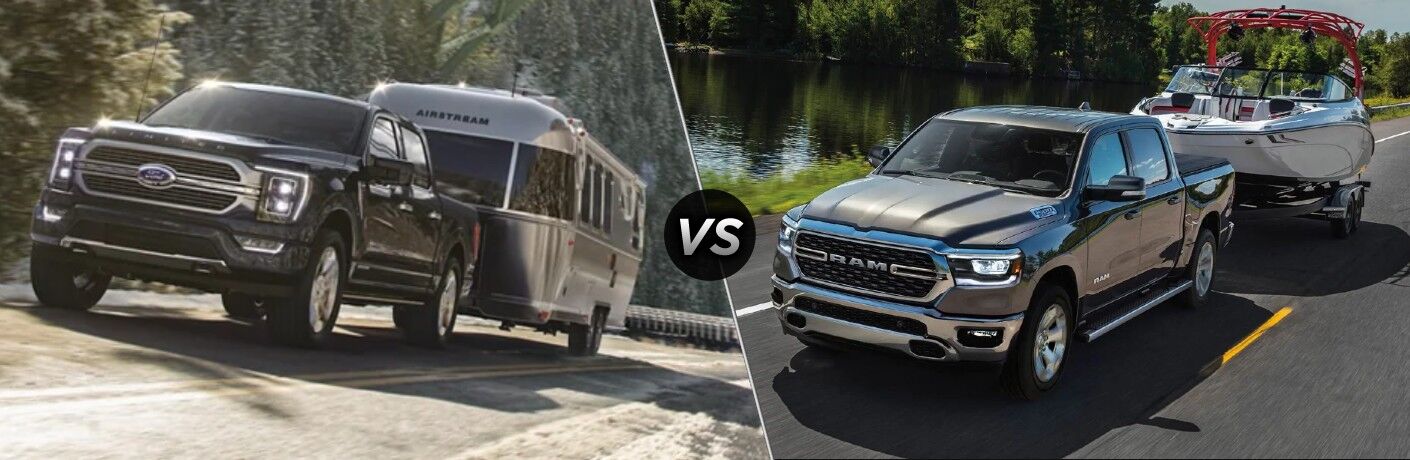 2023 Ford F-150 vs. 2023 RAM 1500