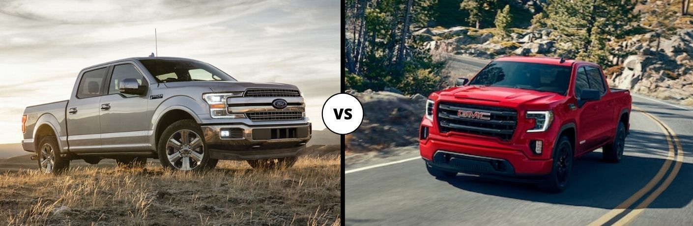 2020 Ford F-150 vs 2020 GMC Sierra 1500