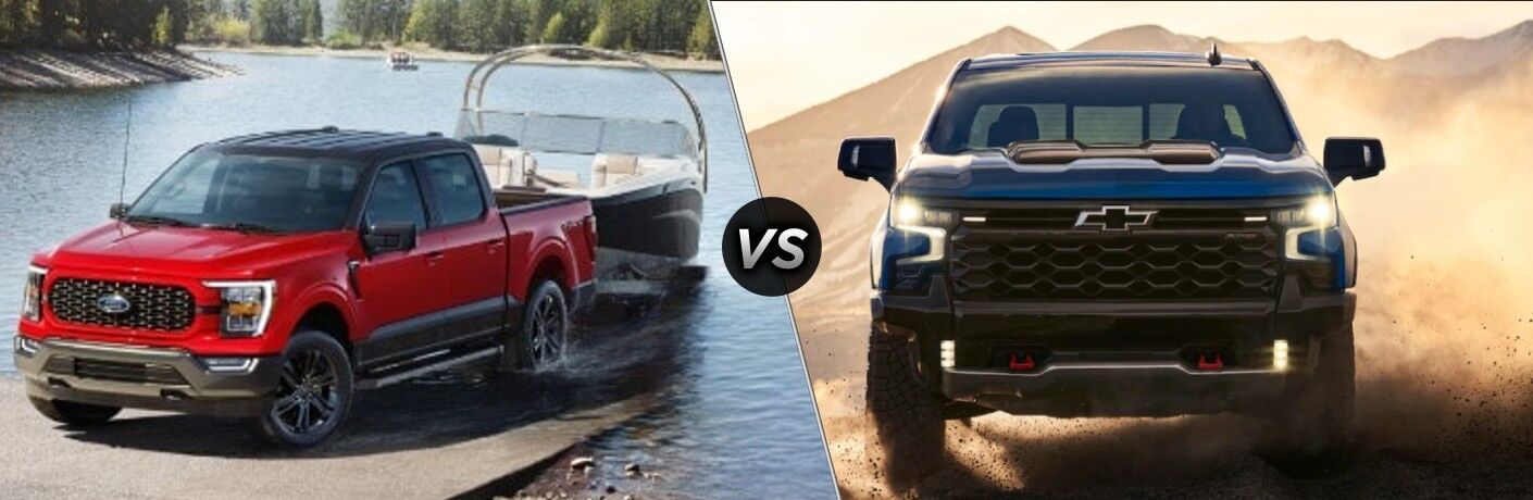 2023 Ford F-150 vs. 2023 Chevrolet Silverado 1500