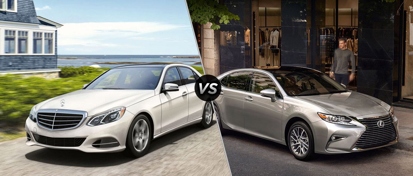 2016 Mercedes-Benz E-Class vs 2016 Lexus ES350