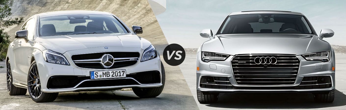 2017 Mercedes-Benz CLS vs Audi A7