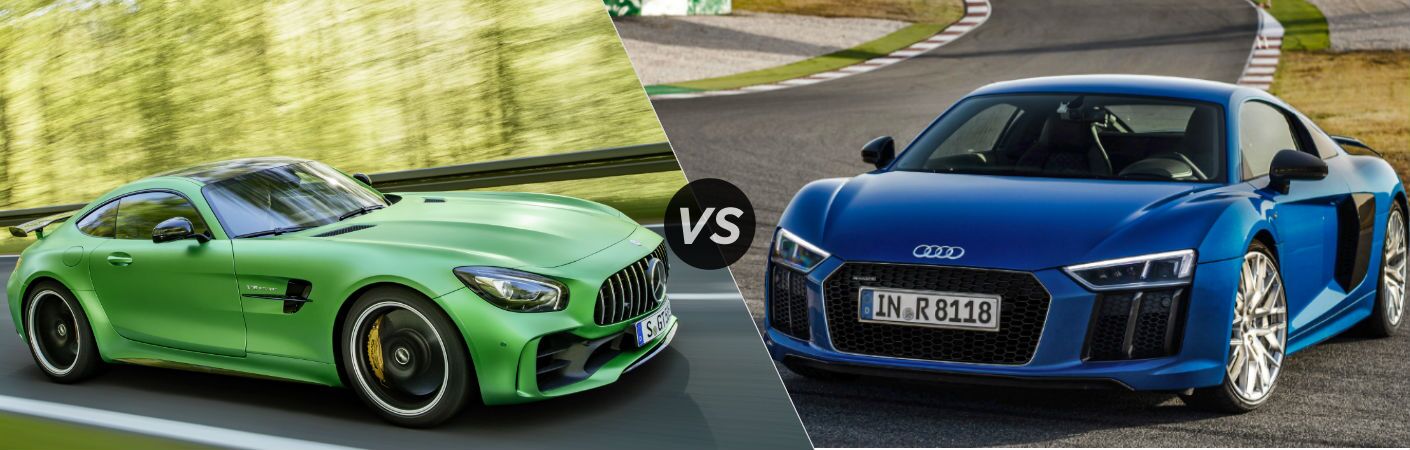 2017 Mercedes-AMG GT R VS Audi R8