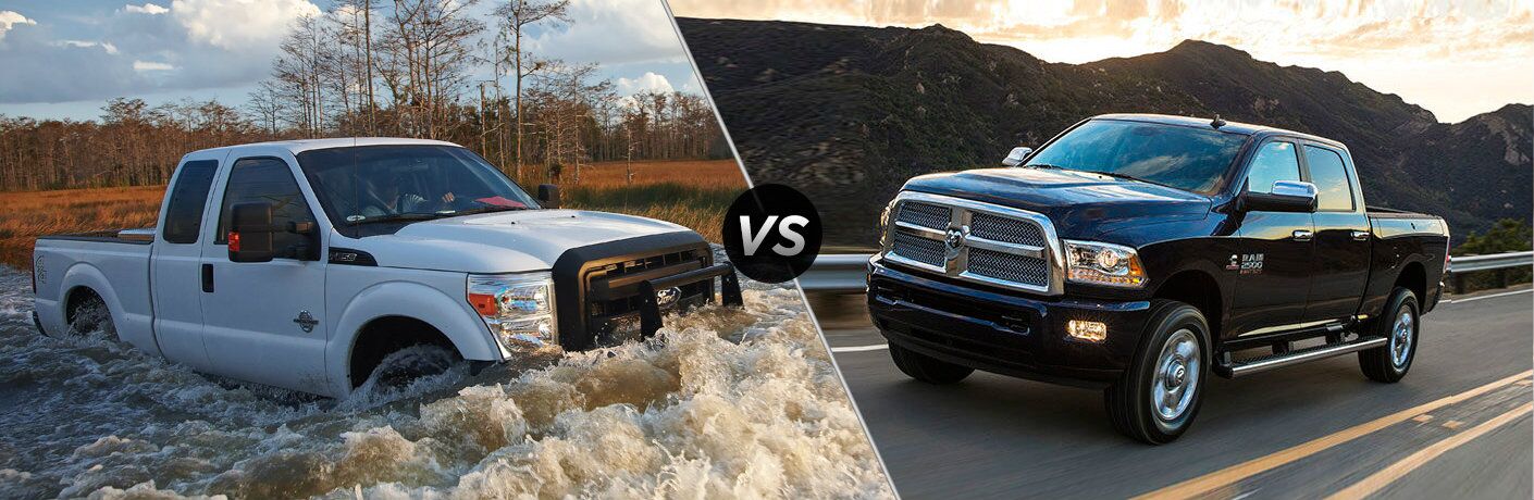 2016 Ford F-250 Super Duty vs 2016 RAM 2500 | Sherwood Park