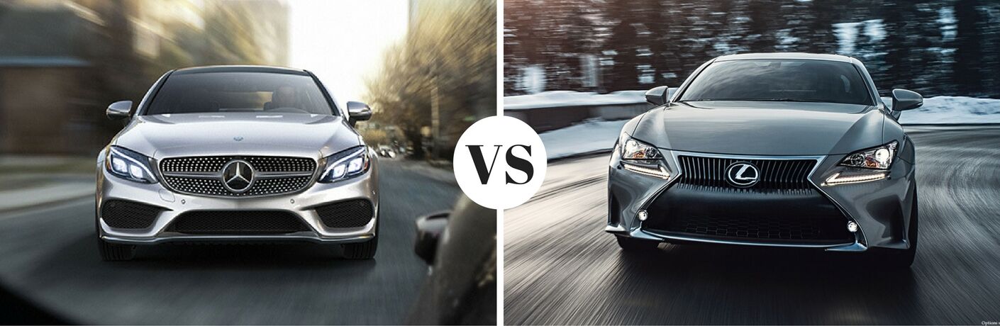 Mercedes-Benz C 300 Coupe 2018 so với năm 2018 Lexus RC 300 ...