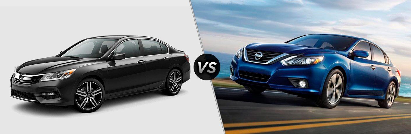 2017 Honda Accord vs 2017 Nissan Altima