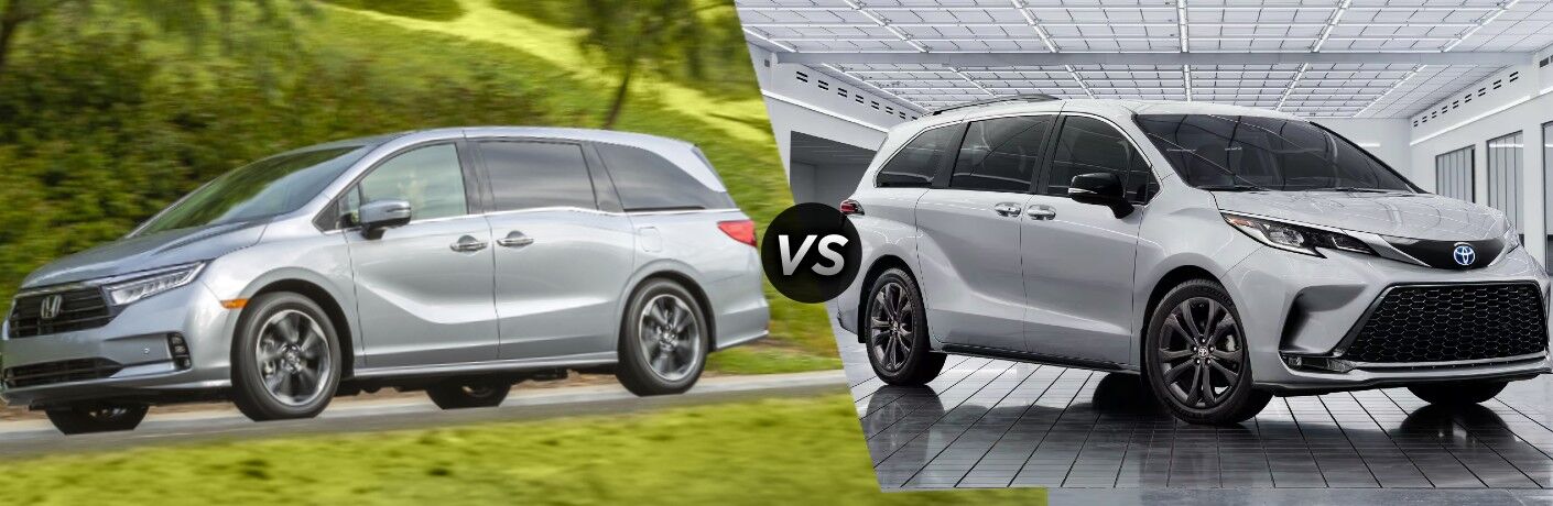 Honda Odyssey Vs 2023 Toyota Sienna Specs