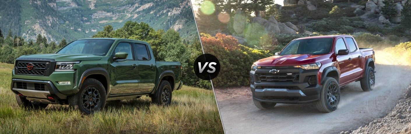 2023 Nissan Frontier vs. 2023 Chevrolet Colorado