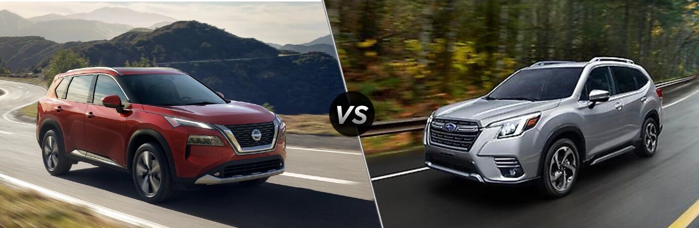 2023 Nissan Rogue vs. 2023 Subaru Forester
