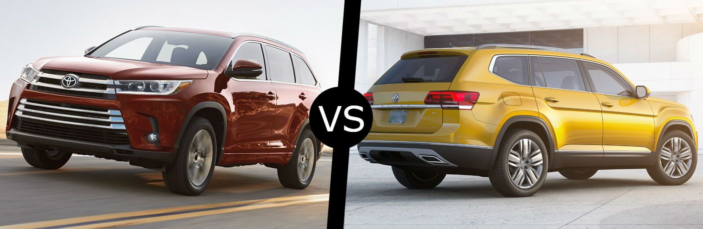 Vw Atlas Vs Toyota Highlander