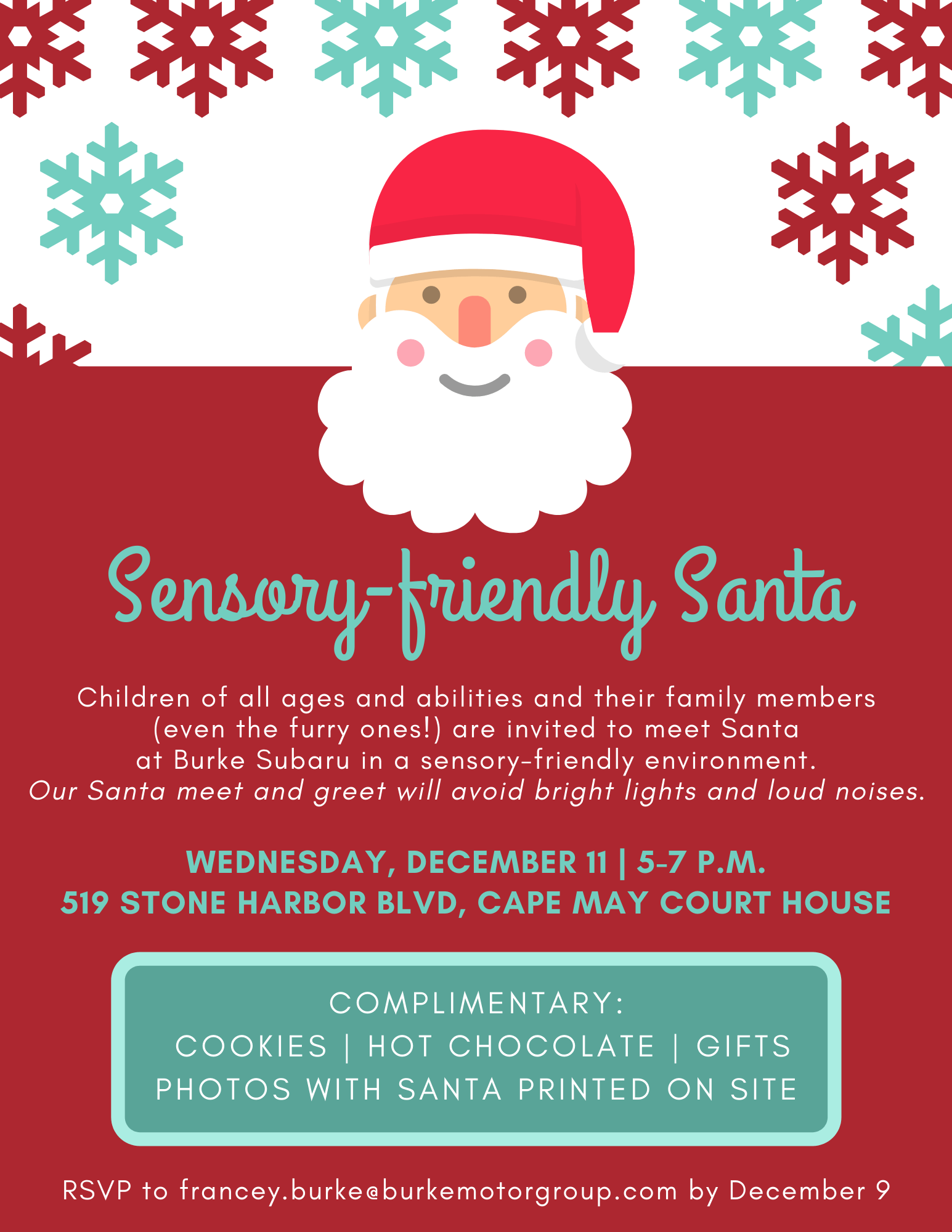 Sensory Friendly Santa Events Near Philadelphia - Metrokids