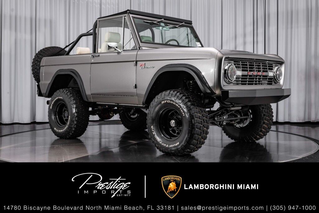 Used Ford Bronco Restomod by Classic Ford Broncos North Miami Beach FL
