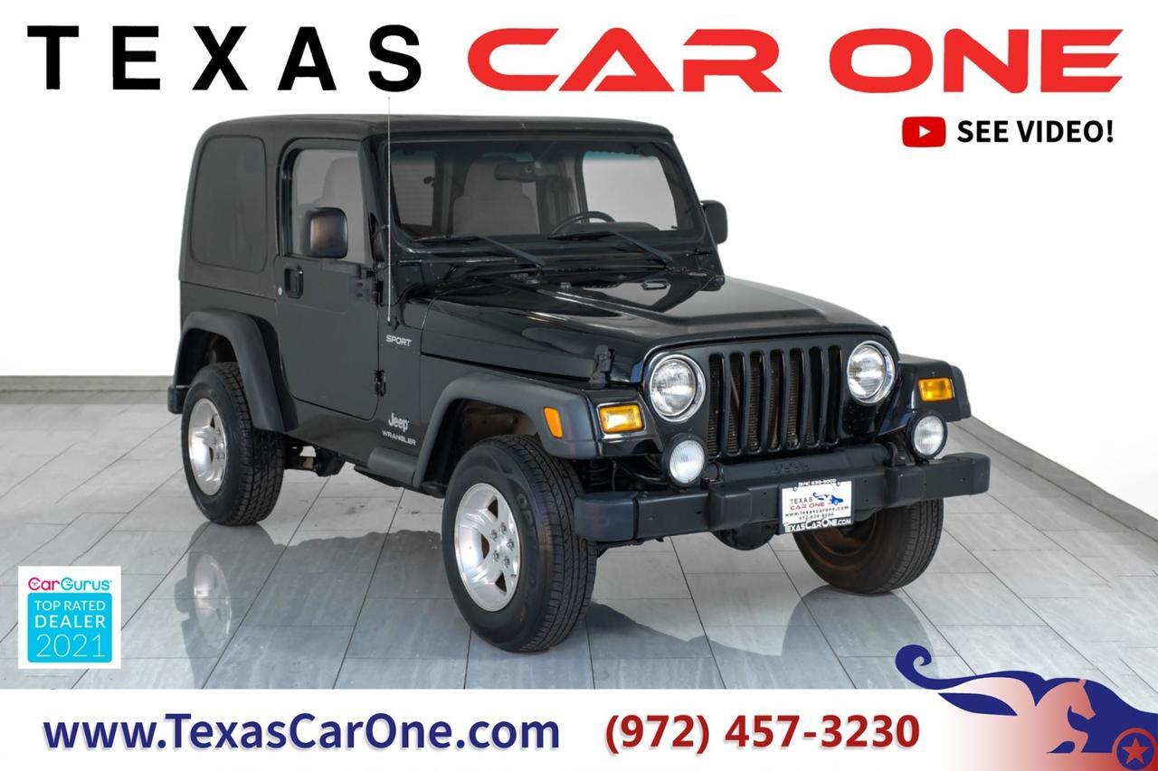 2004 Jeep Wrangler SPORT 4WD HARD TOP CONVERTIBLE CRUISE CONTROL TOW ...