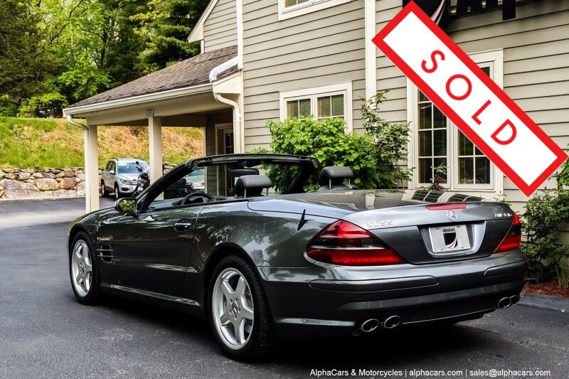 2004 Mercedes-Benz SL55 AMG Designo Graphite Edition Sold Vehicles ...