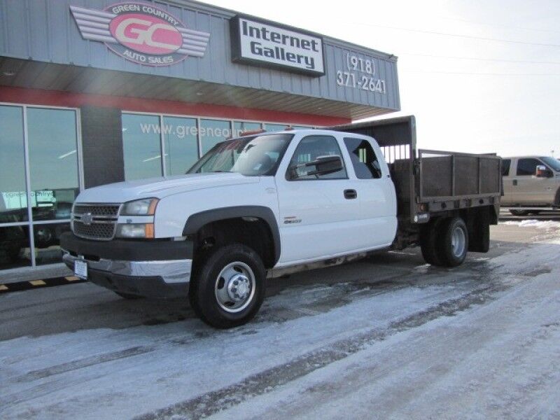 Used 2005 Chevrolet SILVERADO 3500 4X4 DIESEL FLATBED Collinsville OK