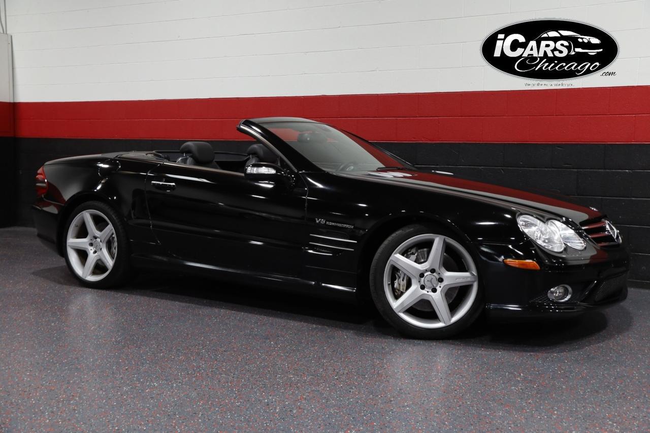 2007 Mercedes-Benz SL55 AMG 2dr Convertible Skokie IL 48623296