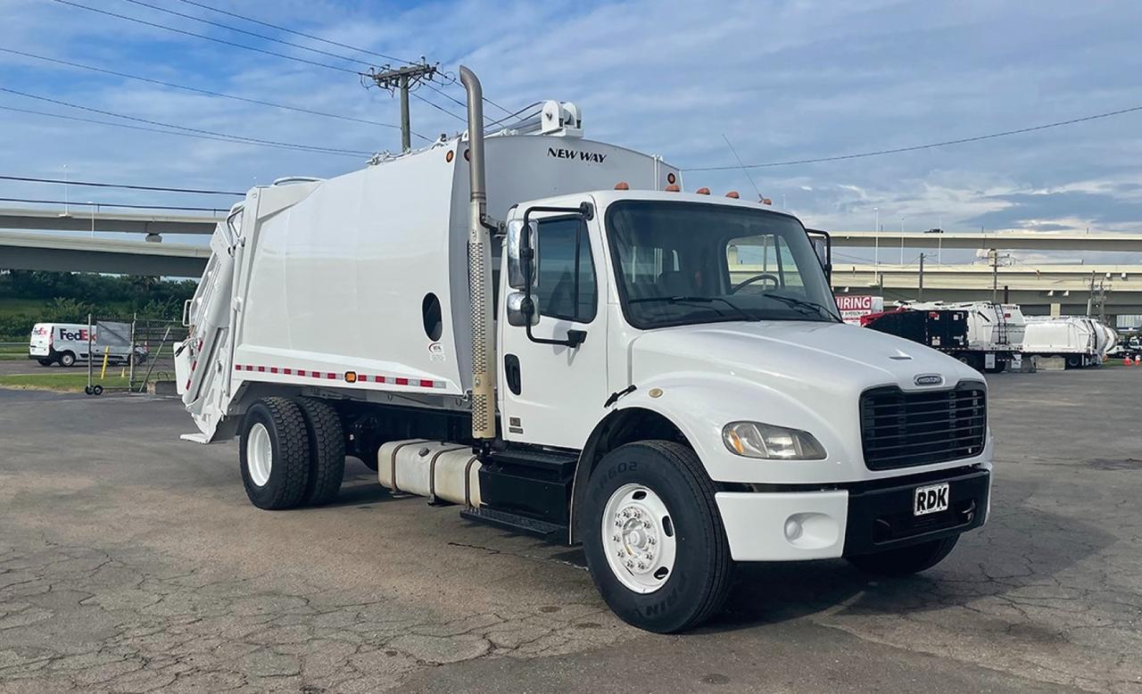 2012 Freightliner M2 20 YD NEW WAY REAR LOADER GARBAGE TRUCK Tampa FL ...