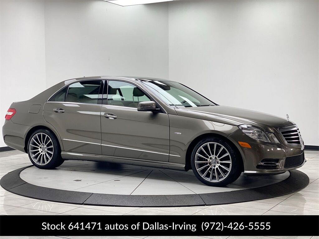 Used 2012 Mercedes-Benz E-Class Plano TX
