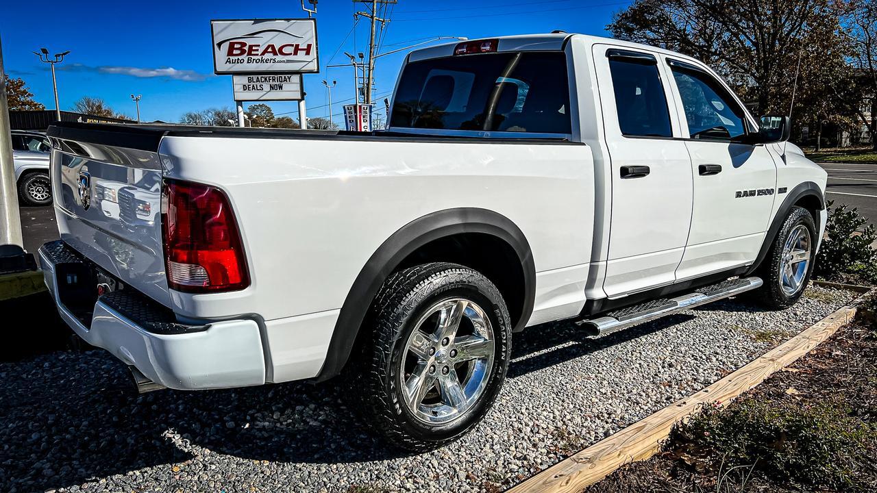 2012 RAM 1500 SLT QUAD CAB 4 DOOR 4X4 5.7L HEMI V8, BED LINER, SIRIUS ...