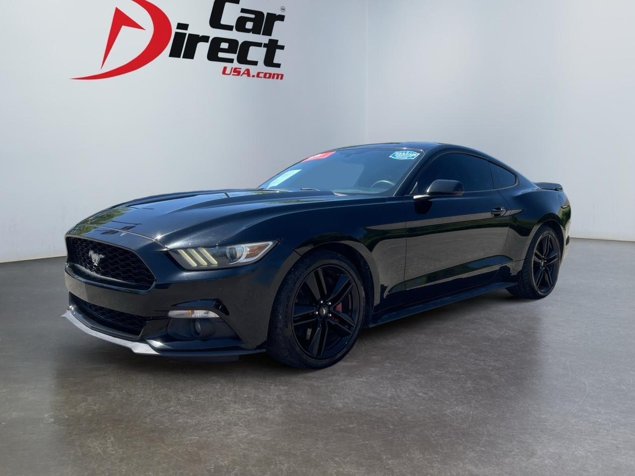 2015 Ford Mustang ECOBOOST, MANUAL, BACKUP CAMERA, KEYLESS ENTRY ...