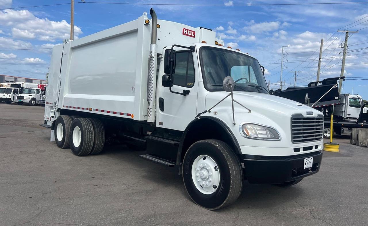 2015 Freightliner M2 106 25 yd Heil Rear Loader Garbage Truck Tampa FL ...