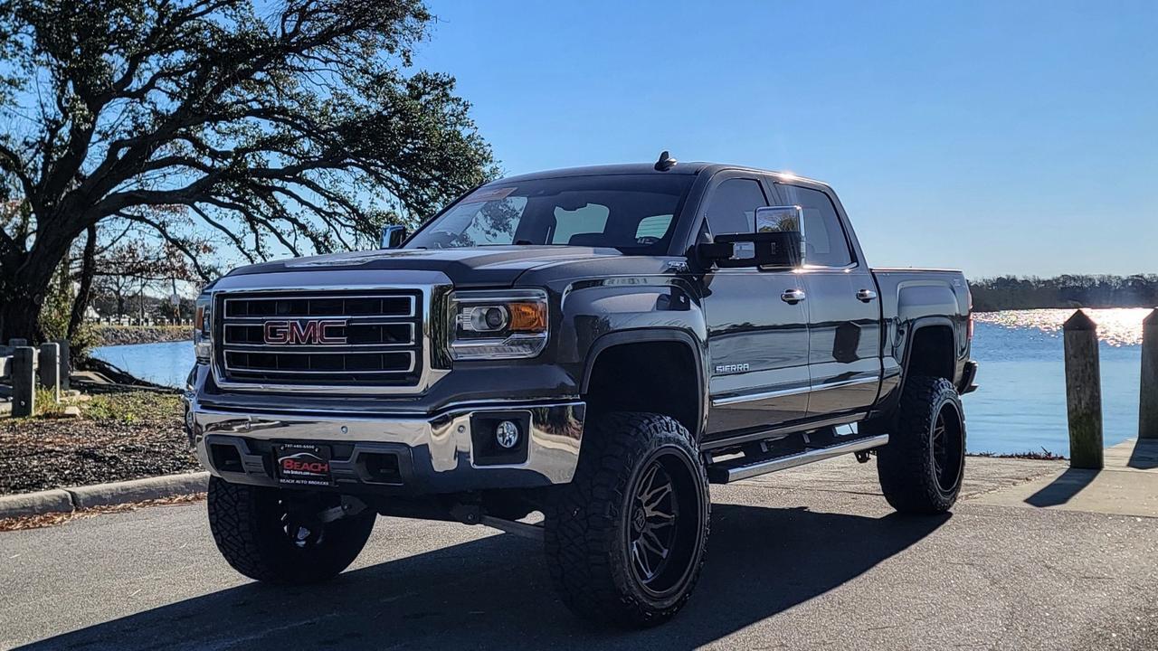 2015 GMC Sierra 1500 SLT 4x4 WITH CUSTOM RIMS, TOW PACKAGE, NAVIGATION ...