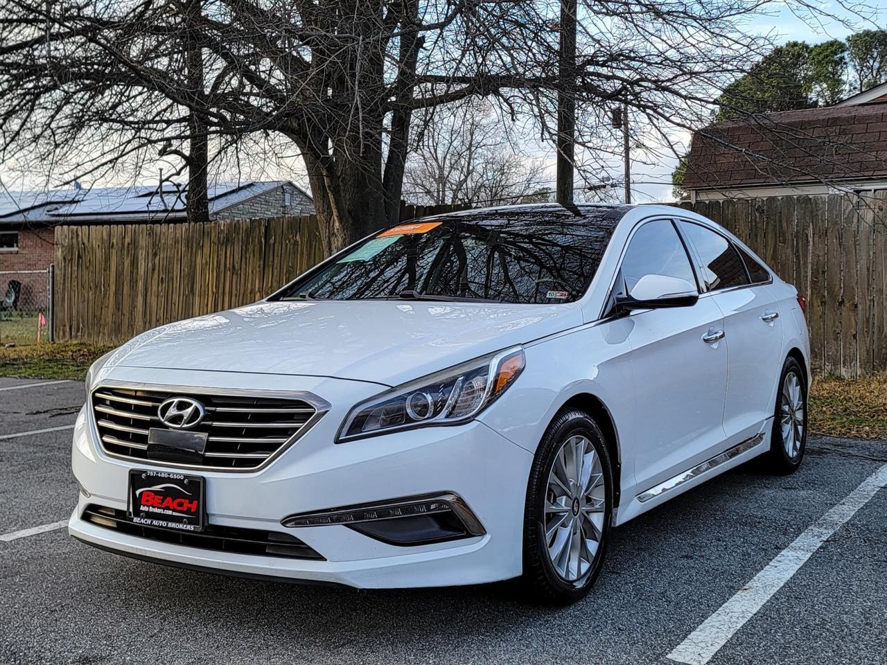 2015 Hyundai Sonata Limited FWD WITH PANORAMIC SUNROOF, REAR WINDOW ...