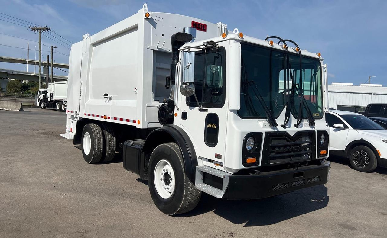 2015 Mack MRU613 18 yd Heil Rear Loader Garbage Truck Tampa FL 51699607
