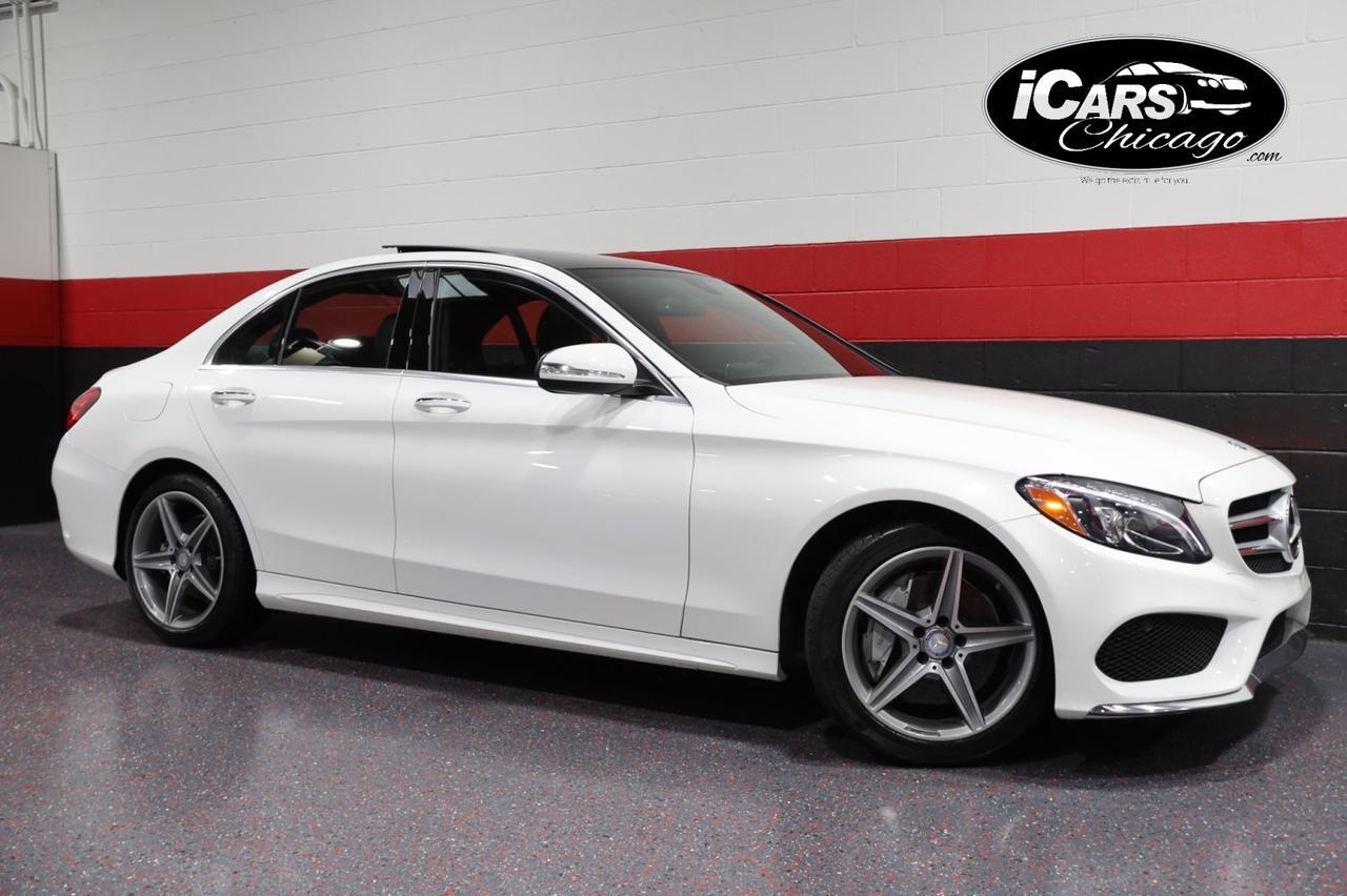 2015 Mercedes-Benz C300 4-Matic AMG Sport 4dr Sedan Skokie IL 42040476