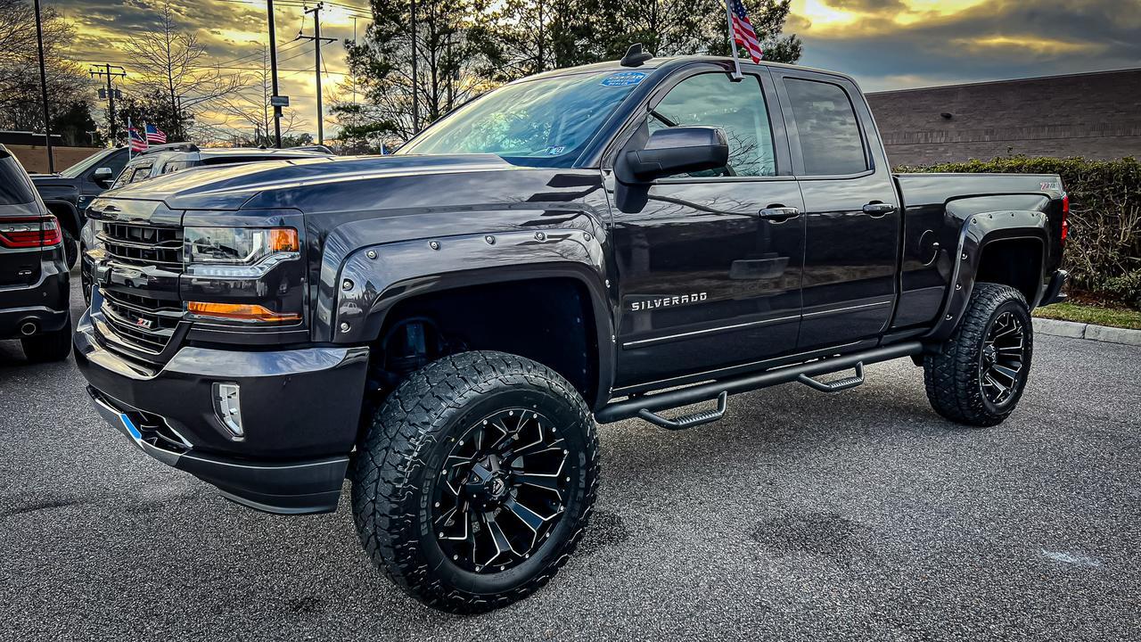 2016 CHEVROLET SILVERADO 1500 LT Z71 4X4 LIFTED, BACKUP CAMERA, SIRIUS ...