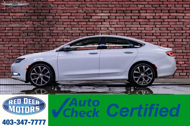 2016 Chrysler 200C Leather Roof Nav BCam Red Deer AB 53416004