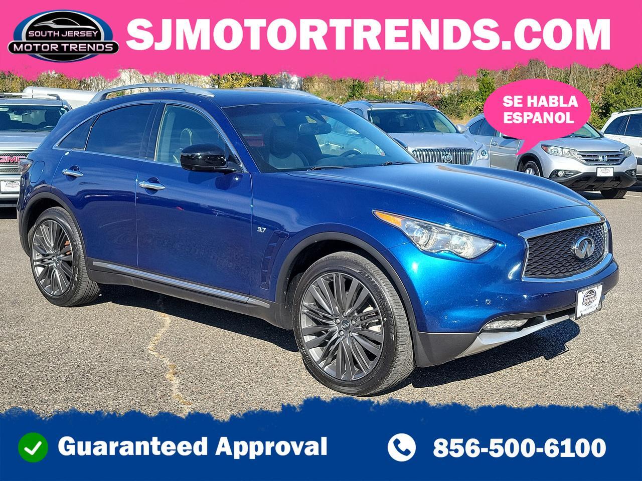 Used 2017 INFINITI QX70 Base Vineland NJ