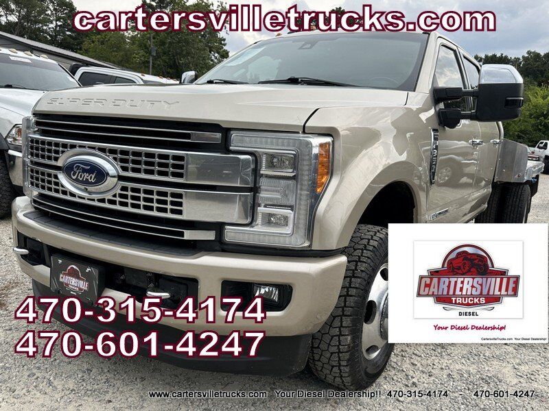 Used 2018 Ford F350sd Platinum FX4 - DUALLY - FLATBED in Cartersville GA