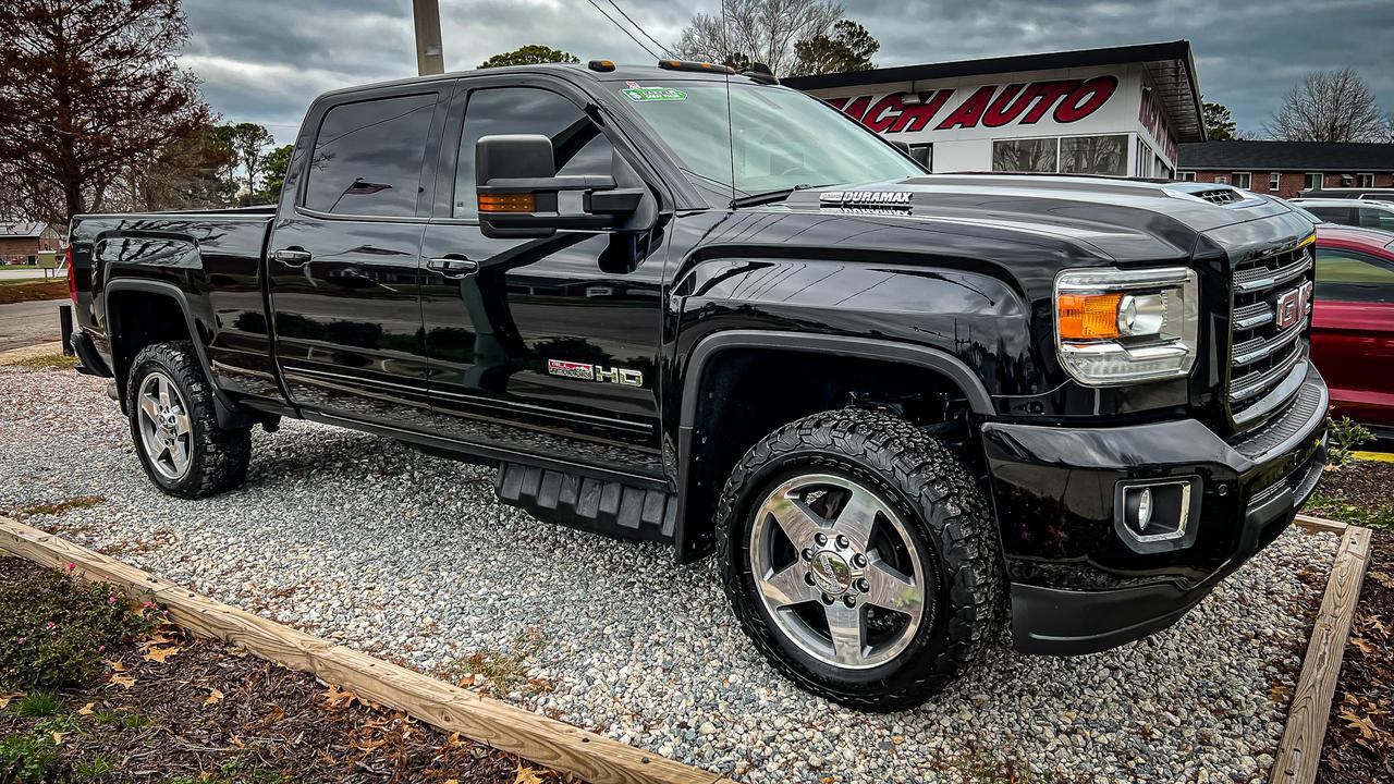 2018 GMC SIERRA 2500HD SLT CREW CAB 6.6L DURAMAX DIESEL 4X4, BACKUP ...