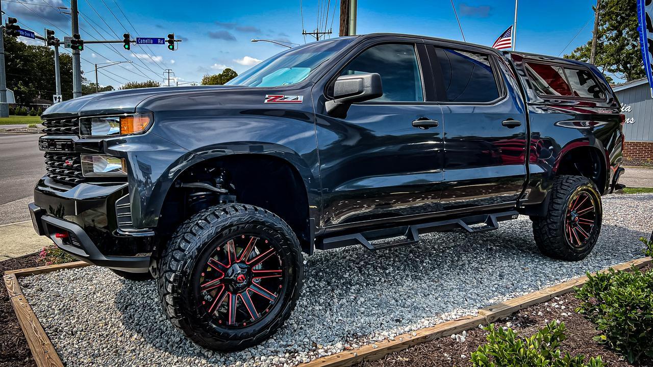 2020 CHEVROLET SILVERADO 1500 CUSTOM TRAILBOSS 4X4 LIFTED, BACKUP ...