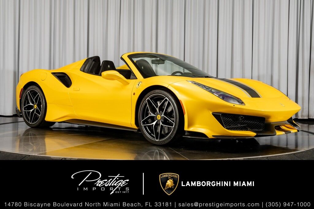 Used 2020 Ferrari 488 Pista Spider North Miami Beach FL