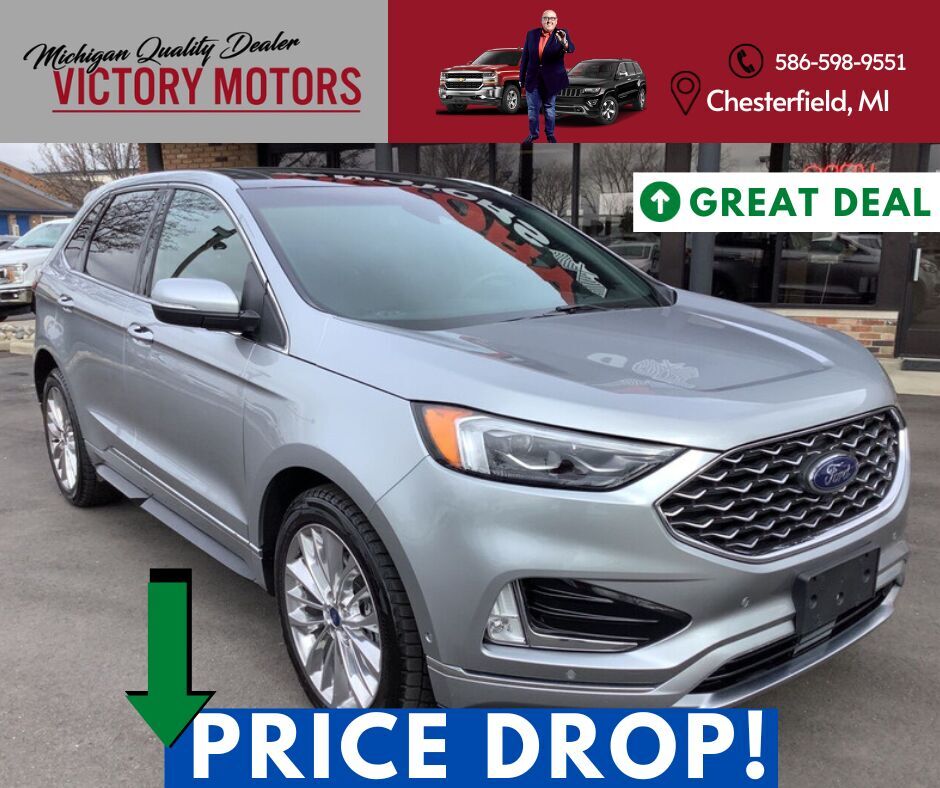 Used 2020 Ford Edge Titanium 4dr Crossover Detroit Metro Area