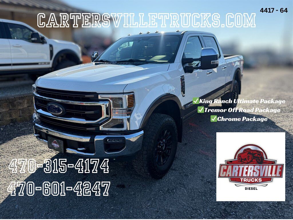 Used 2020 Ford F350sd King Ranch TREMOR 4X4 - LOADED in Cartersville GA