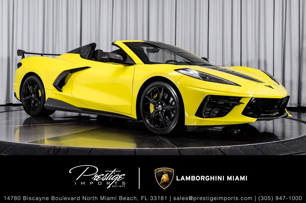 Used 2021 Chevrolet Corvette Stingray Convertible 3LT North Miami Beach FL