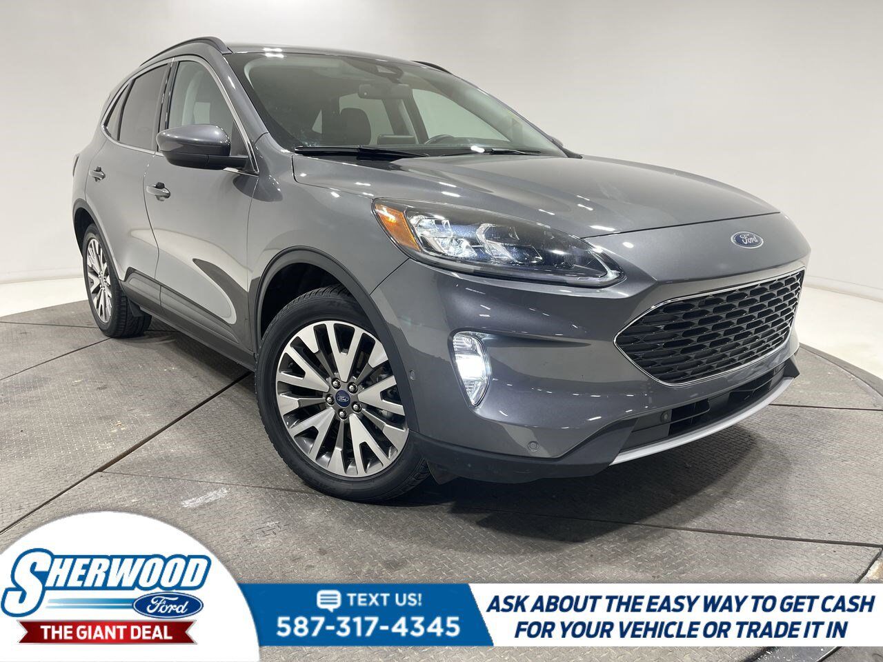 Used 2021 Ford Escape Titanium Hybrid in Sherwood Park AB