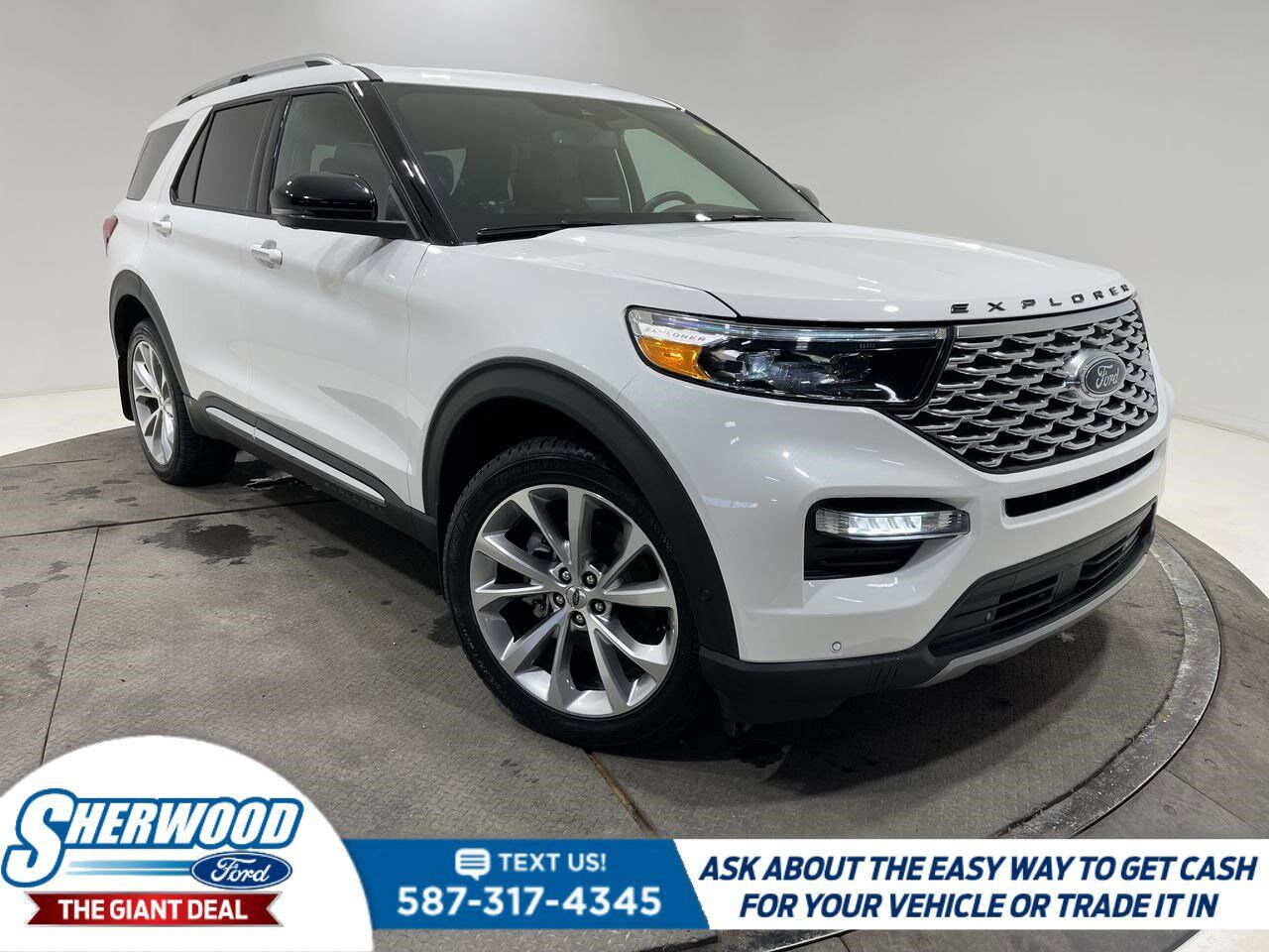 Used 2021 Ford Explorer Platinum in Sherwood Park AB