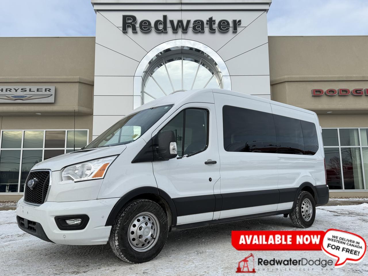 Used 2021 Ford Transit Passenger Wagon T350 AWD V6 | Low KMs | 4 Row ...